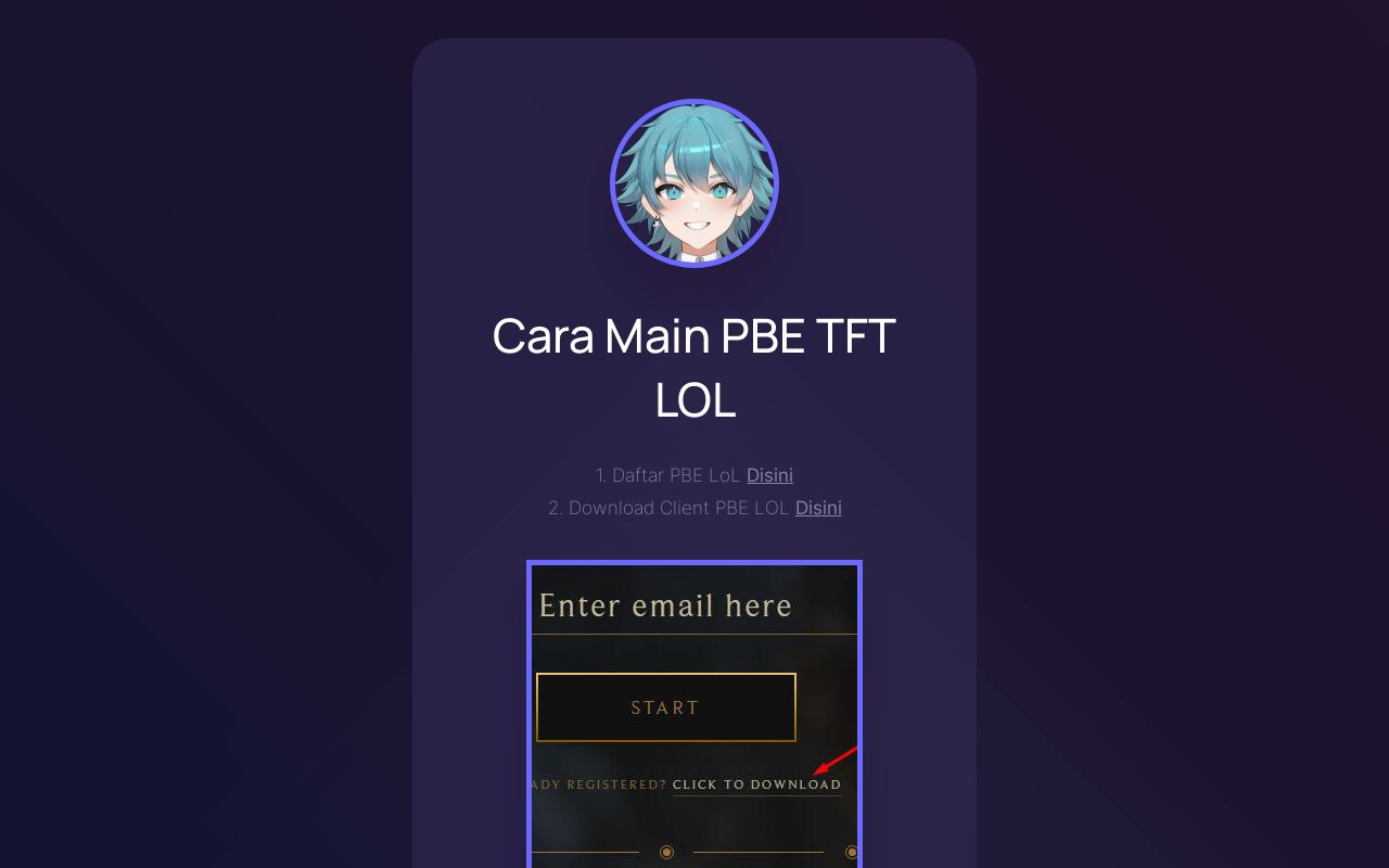 Download PBE LoL TFT PC